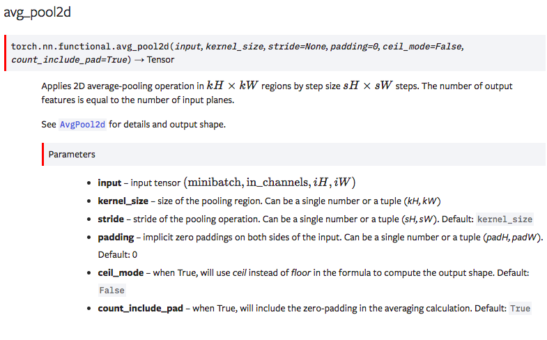 avg_pool2d - pytorch_slim.avg_pool2d-CSDN博客