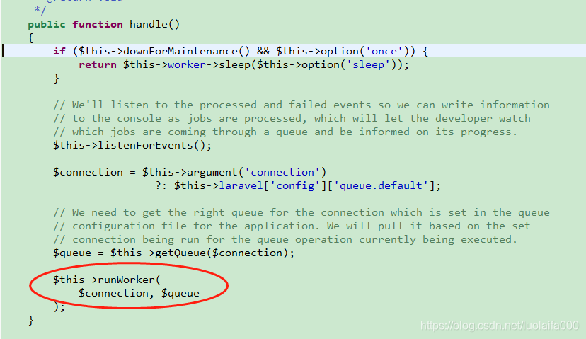 Laravel 队列执行流程shouldqueue Csdn博客