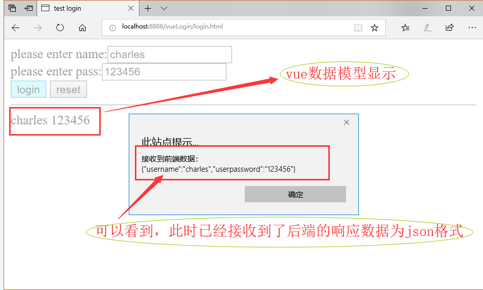 利用axios Vue来向后端发送数据并接受响应 Axios 接收response Getwriter Write Csdn博客