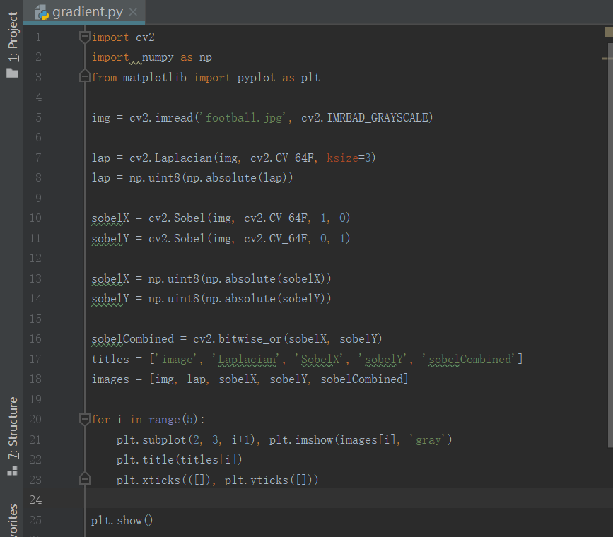OpenCV笔记16：图像渐变和边缘检测_opencvsharp 边界渐变-CSDN博客