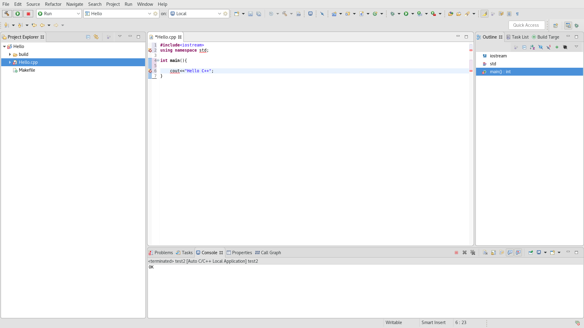 Eclipse创建C++工程并解决“Symbol 'std' could not be solved”-CSDN博客