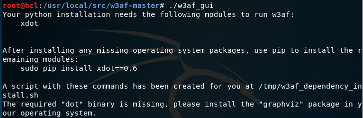 kali linux下w3af的安装_kali 2021.1怎么安装w3af-CSDN博客