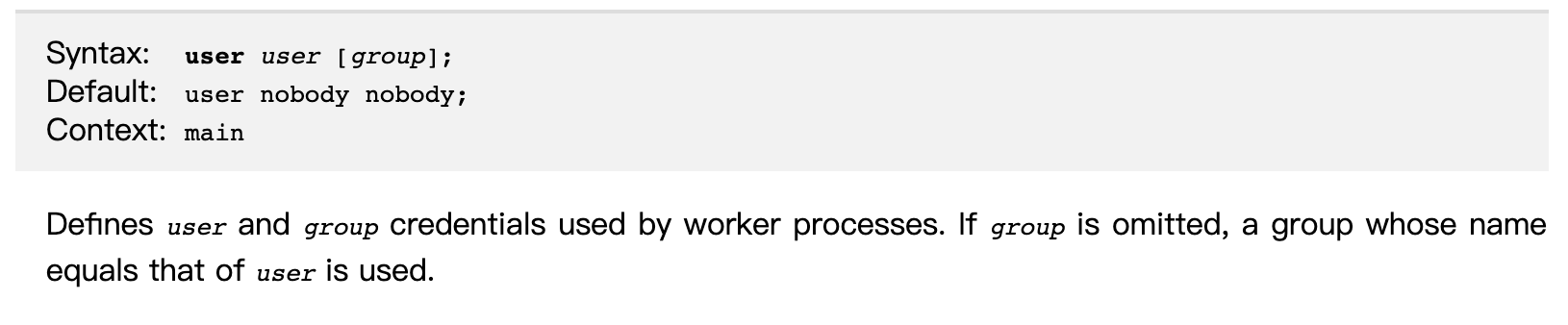 nginx:[emerg] getgrnam("root") failed in /conf/nginx.conf:1 解决办法_nginx: [emerg] getgrnam("root ...
