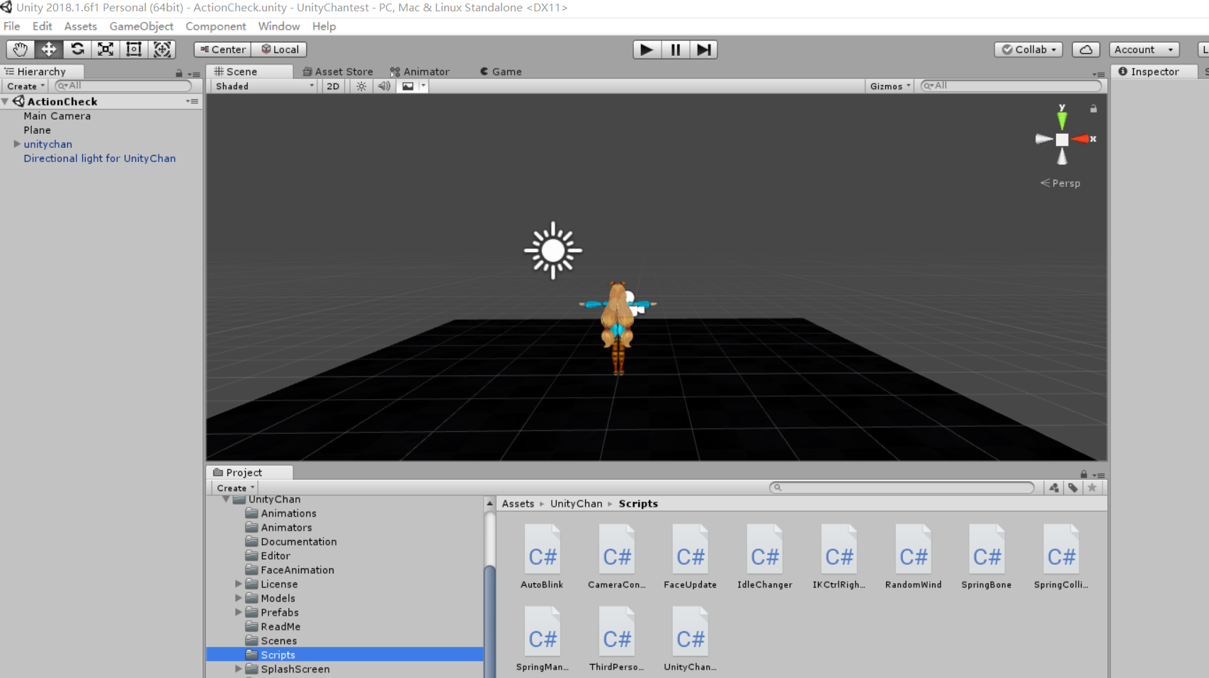 Unity Chan 试玩_unitychan-CSDN博客