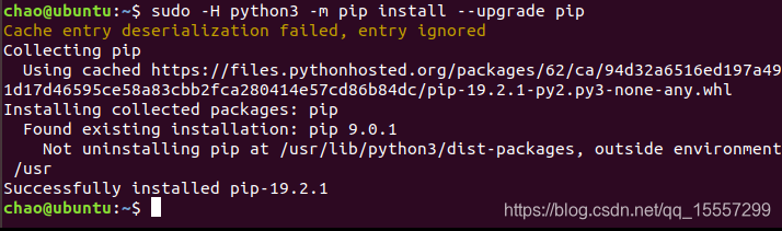 Python2和python3的pip版本升级python2的pip版本 Csdn博客
