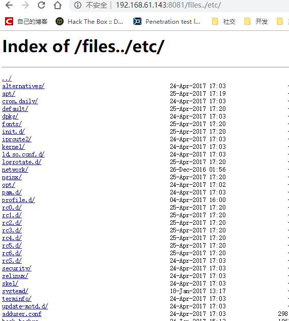 Nginx 目录穿越漏洞path Traversal Via Misconfigured Nginx Alias Csdn博客 