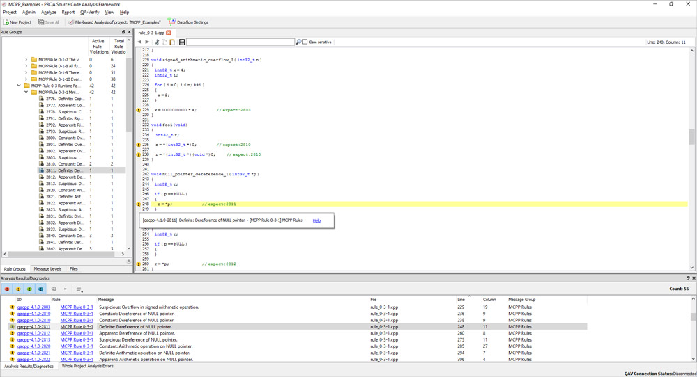 QAC / QAC ++ software code static test analysis tool - Programmer Sought