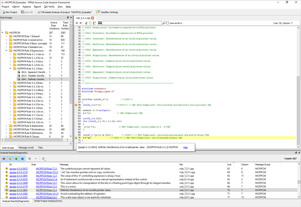 Qac Qac Software Code Static Test Analysis Tool Programmer Sought