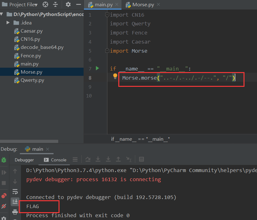 摩斯密码（Morse）——python解密_摩尔斯电码(又译为摩斯密码,morse code)是一种时通时断的信号代码,通过不同的排列-CSDN博客