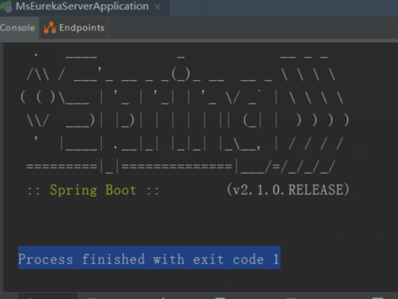 Eureka启动不了，报Process finished with exit code 1_@enableeurekaserver报红-CSDN博客