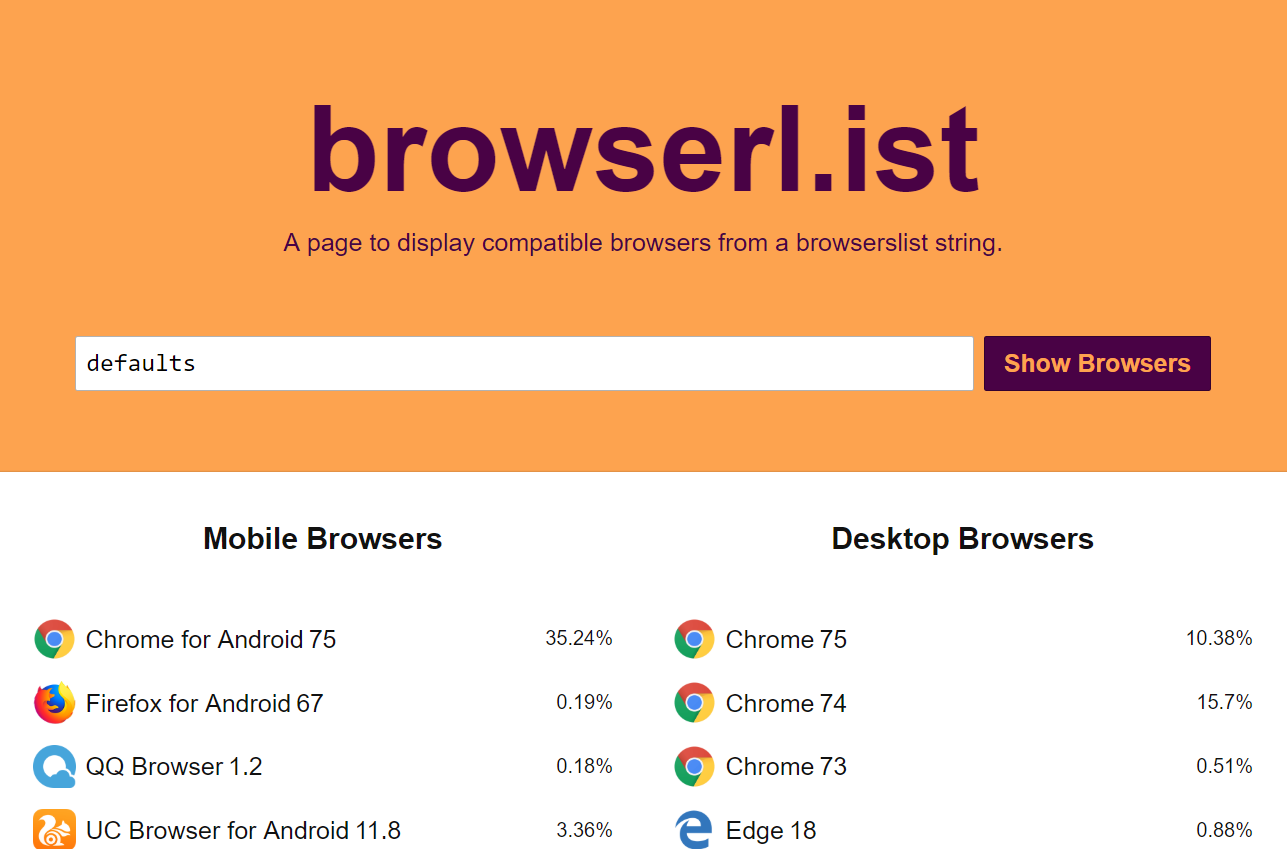 browserslist 目标浏览器配置_browserlist-CSDN博客