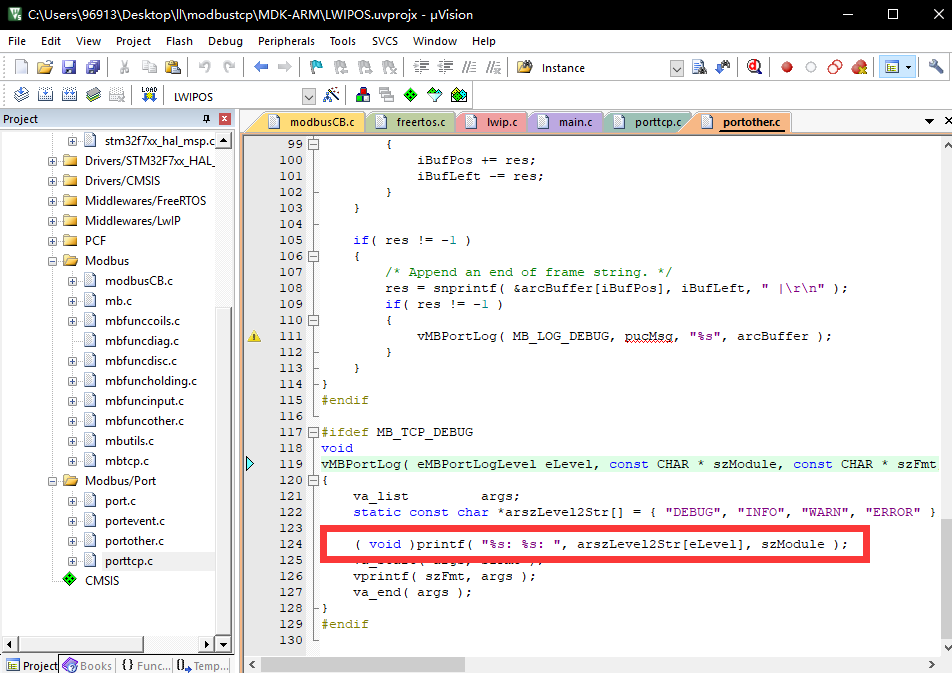 基于STM32F767通过STM32CubeMX实现ModbusTCP从站（后续）_stm32f767 cubeide modbus tcp-CSDN博客