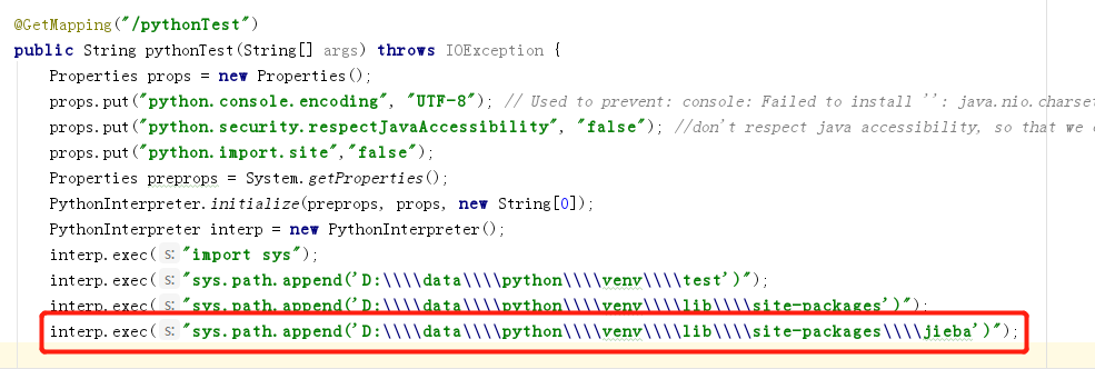 Java调用python，引入第三方包报错no Module Namedjava Jython调用第三方库报错 Csdn博客 1206