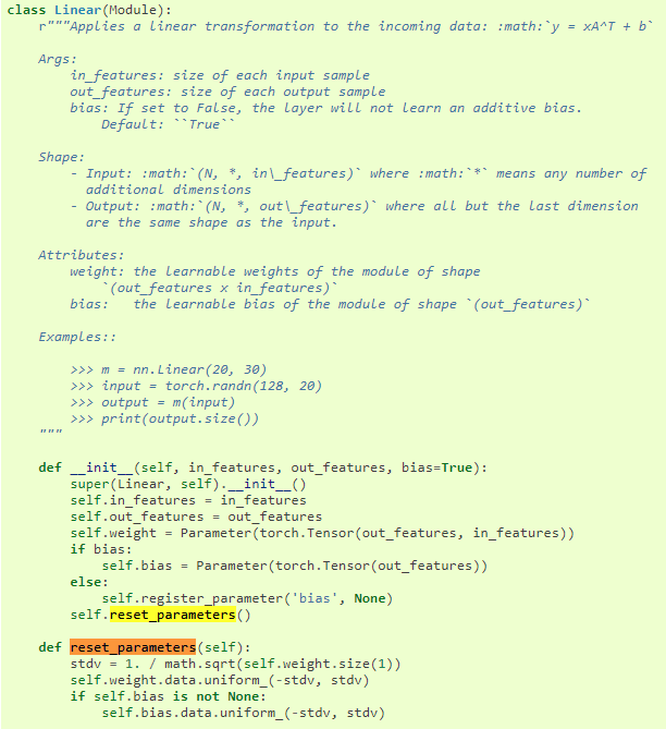 【pytorch参数初始化】 Pytorch默认参数初始化以及自定义参数初始化pytorch Conv2d Bias 初始化 Csdn博客