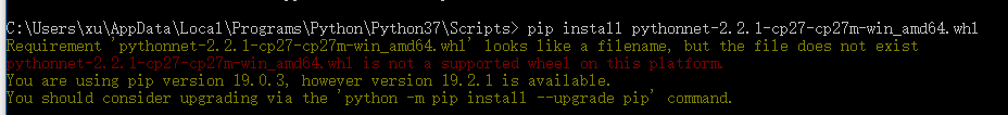错误modulenotfounderror No Module Named Clr Win10 Python37 安装pip 安装pythonnet Csdn博客 3278