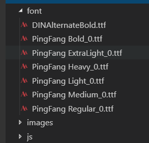 前端项目如何引入字体包? 引入字体包不起效果？_pingfang sc semibold 百度网盘字体包-CSDN博客
