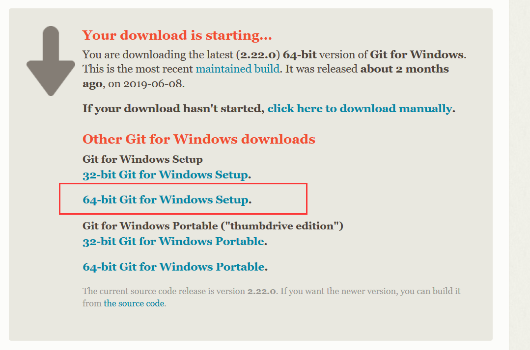 Git 2.22.0详细安装步骤_git2.22.0安装教程-CSDN博客