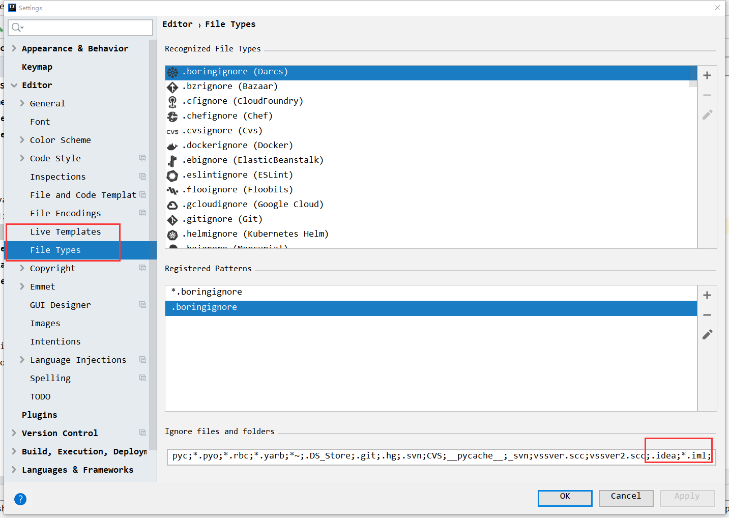 【Git】- IDEA 设置忽略git 文件上传类型 以及由于配置文件发生冲突的解决办法_idea切换分支提示.iml文件冲突-CSDN博客