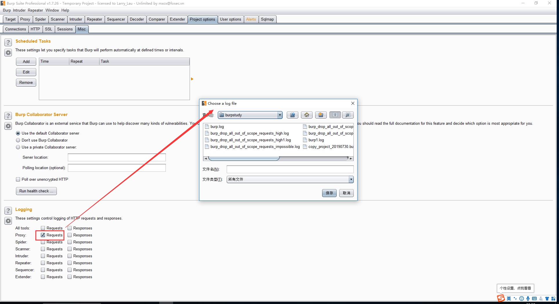 使用burp suite日志进行sqlmap注入_drop all out-of-scope requests-CSDN博客