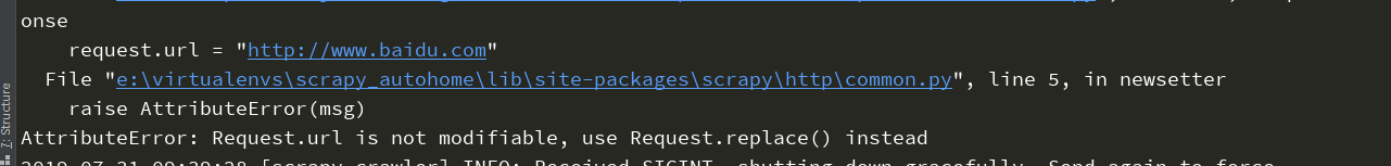 Scrapy如何在中间件修改请求urlscrapy Middleware 修改了request的url Csdn博客