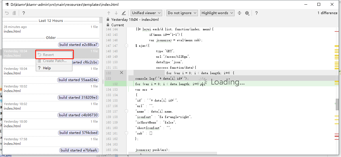 IDEA 中恢复历史代码_idea local history被清除了,怎么办?-CSDN博客