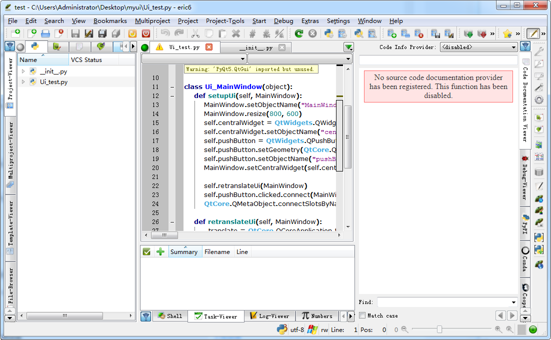 pyqt开发环境搭建：PyCharm+PyQt5+QtDesigner+eric6-CSDN博客