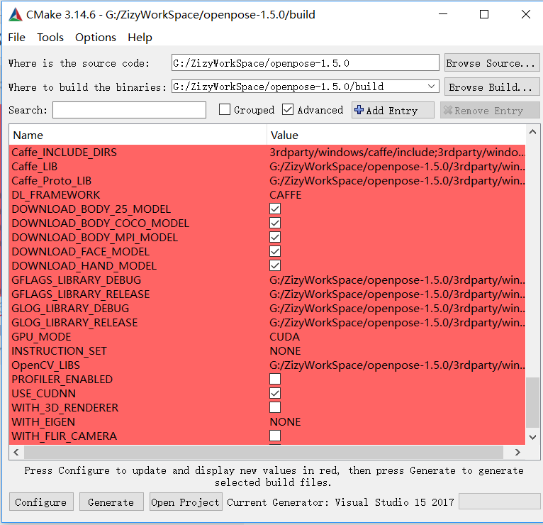 Openpose1.5.0+VS2017+CUDA10+cuDNN7.5+WIN10安装部署教程（C++和Python API）_openpose win10 c++-CSDN博客