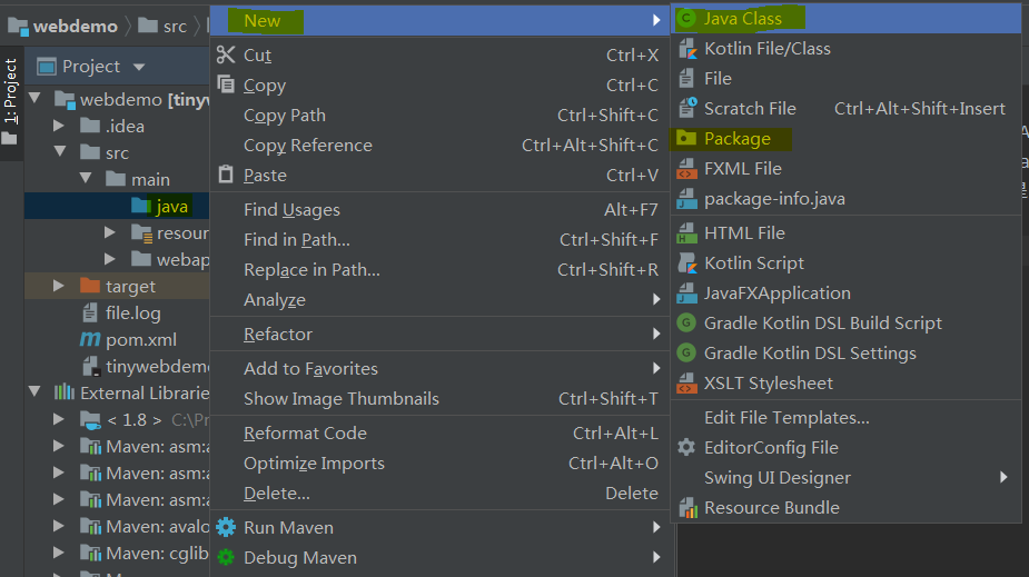 IntelliJ IDEA入门（一）无法新建JavaClass和Package解决办法_java a右键无法创建java package-CSDN博客