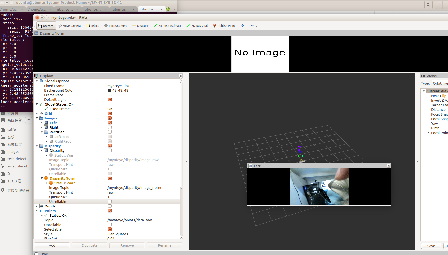 [双目相机]Ubuntu SDK 源码安装MYNT_EYE (小觅双目惯导传感器使用)_mynt eye小觅在ububtu中-CSDN博客