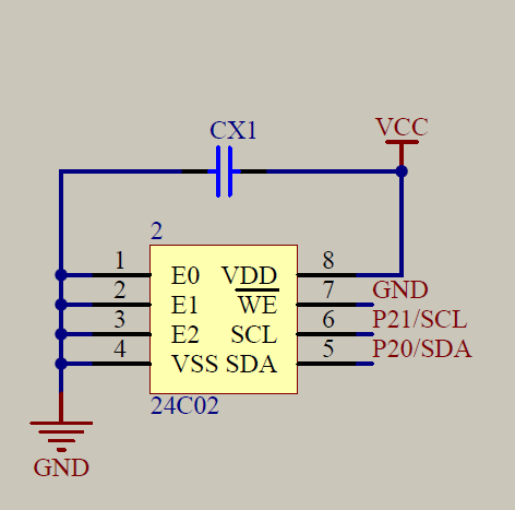 STM32使用IIC拓展EEPROM(AT24C02)_stm32可以外挂eeprom-CSDN博客
