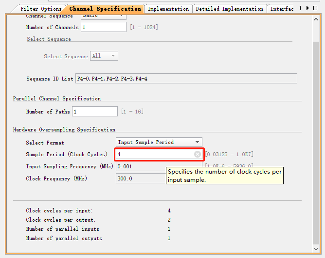 Verilog学习笔记 （三）vivado FIR IP核设置_clock cycles per input-CSDN博客