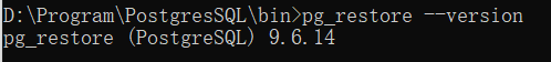 PostgreSQL还原数据库时出现问题：pg_restore: [archiver] unsupported version (1.13) in file header ...