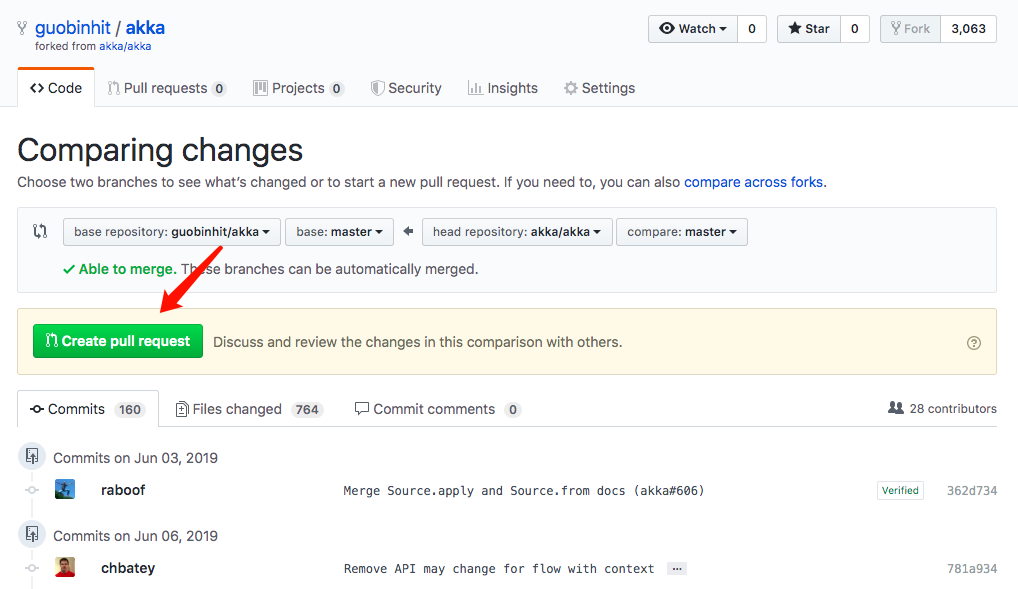 详述 GitHub 如何将代码从原分支合并到 fork 分支_github+fork别人的代码%2c怎么进行合并-CSDN博客