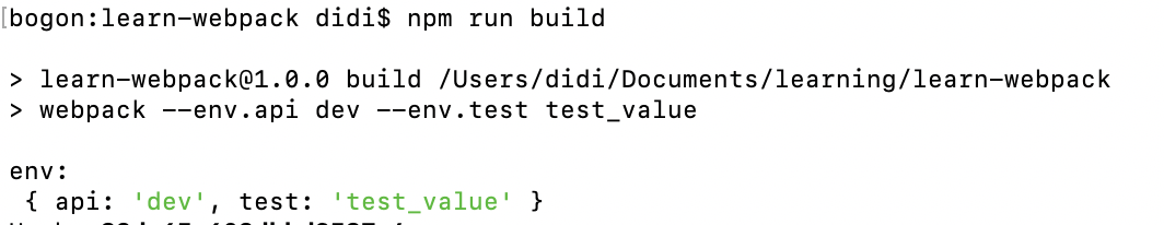 webpack中module.exports=function(env){...}参数env来自哪里_module.exports =function()-CSDN博客