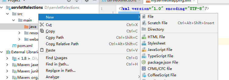IDEA没有new class和new package选项问题的解决-CSDN博客