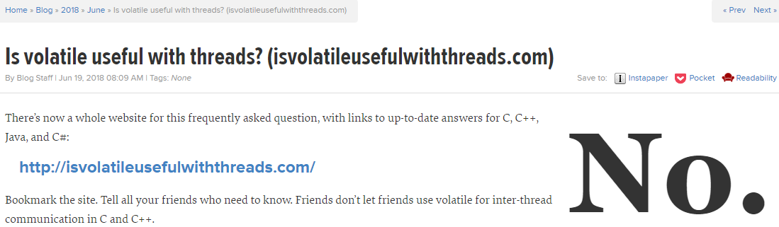 （转）C和C++中的volatile、内存屏障和CPU缓存一致性协议MESI_volatile c++ cpu-CSDN博客