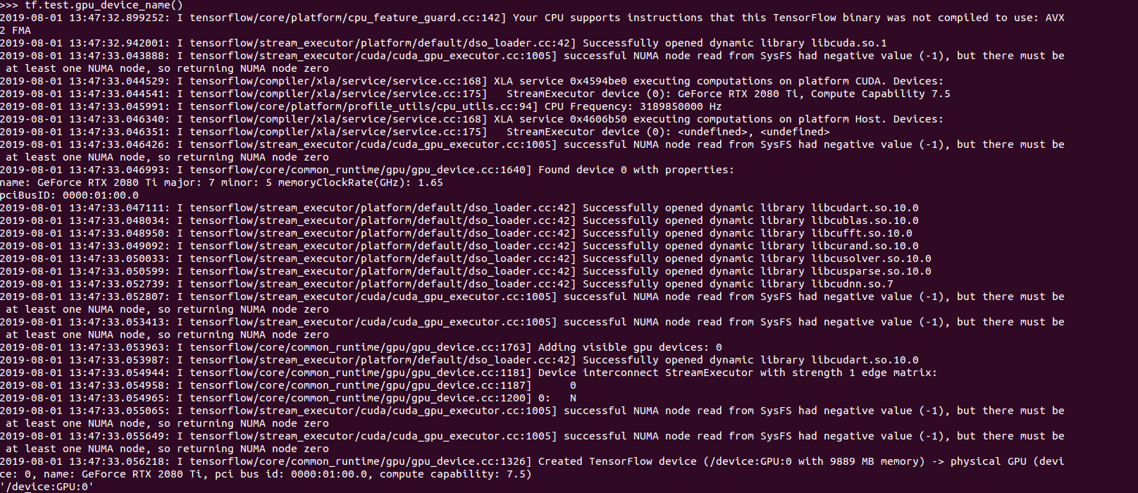 Ubuntu14.04+python3.5+cuda10.1+cudnn7.6+tensorflow-gpu1.14安装过程_ubuntu14+python3.5 +caffe-sdd cpu ...