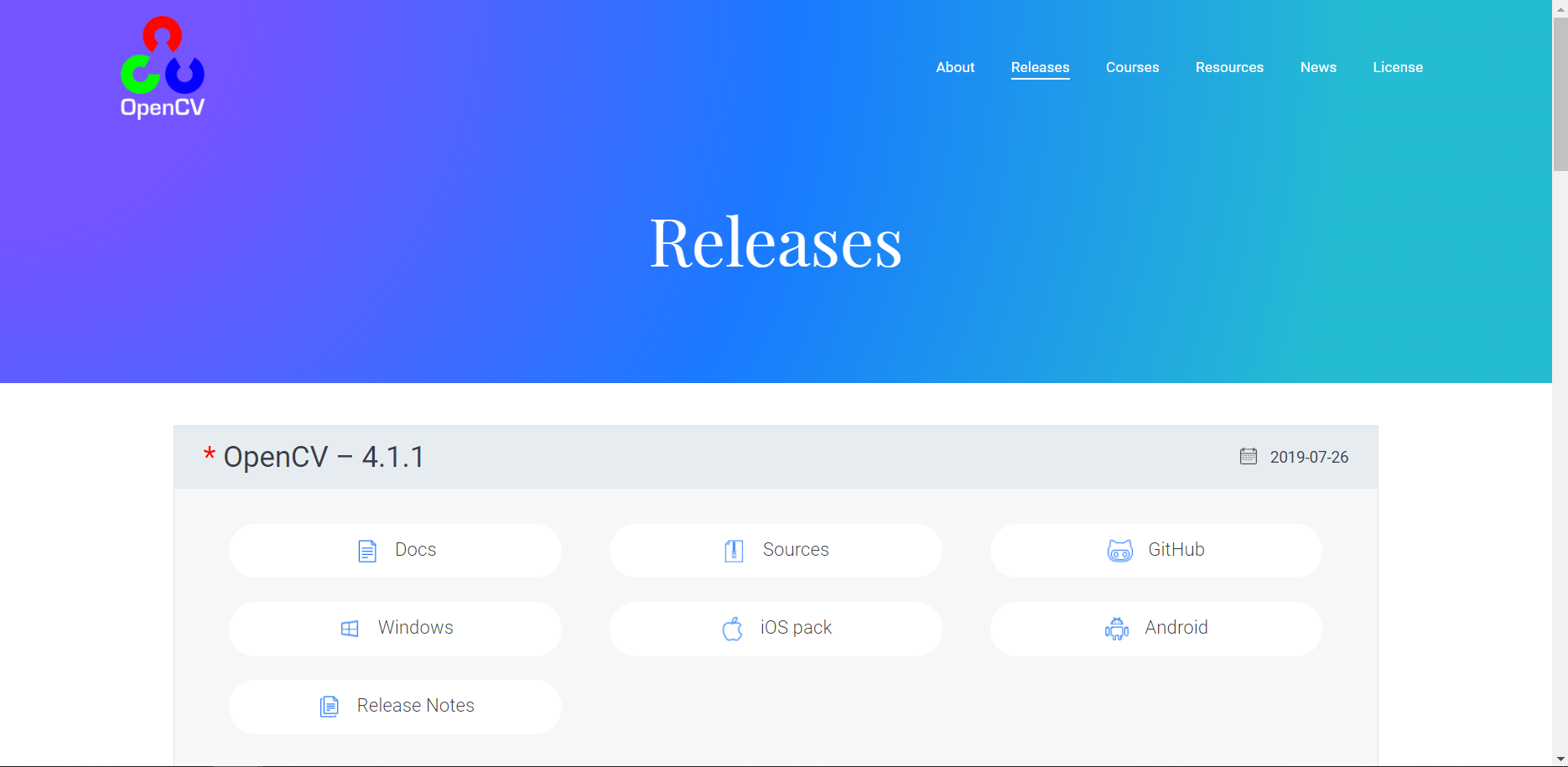 【OpenCV】 OpenCV-4.1.1 + Visual Studio 2015 安装教程-CSDN博客