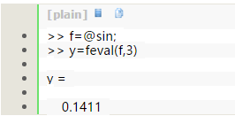 MATLAB中feval函数的用法-CSDN博客