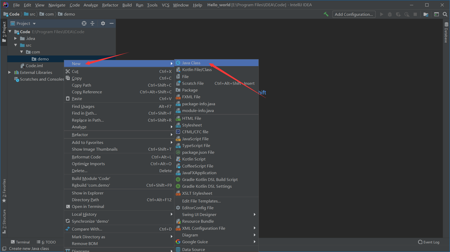 用Intellij IDEA创建第一个HelloWorld项目_使用intellij idea 工具创建一个java ee项目,项目名为helloworld,通过g-CSDN博客