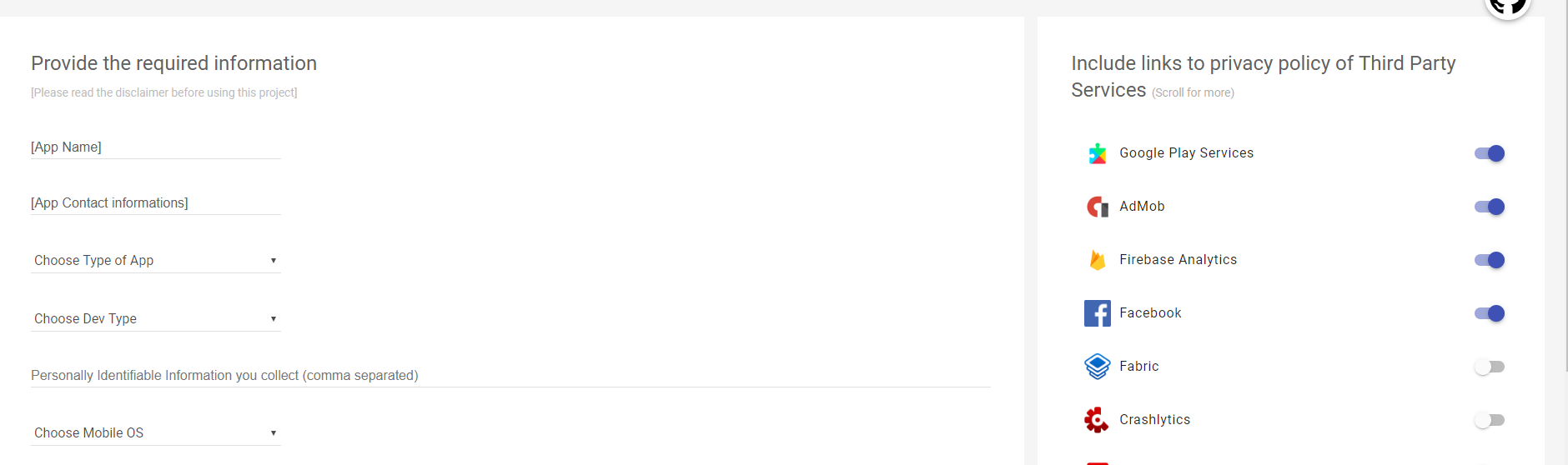 Google Play上架App设置隐私政策声明问题_privacy-policy生成-CSDN博客