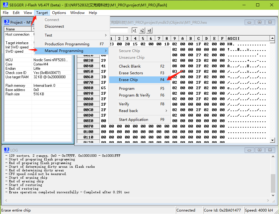 J-Link 识别设备失败----NRF52832_j-link j-flash 链接不了仿真器-CSDN博客