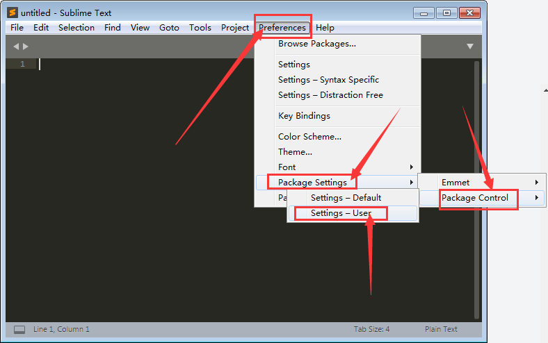 Sublime Text 3 的常用配置 （一、取消自动更新，二、设置字体，三、安装插件，四.彻底卸载，五.安装过程_unnable to ...