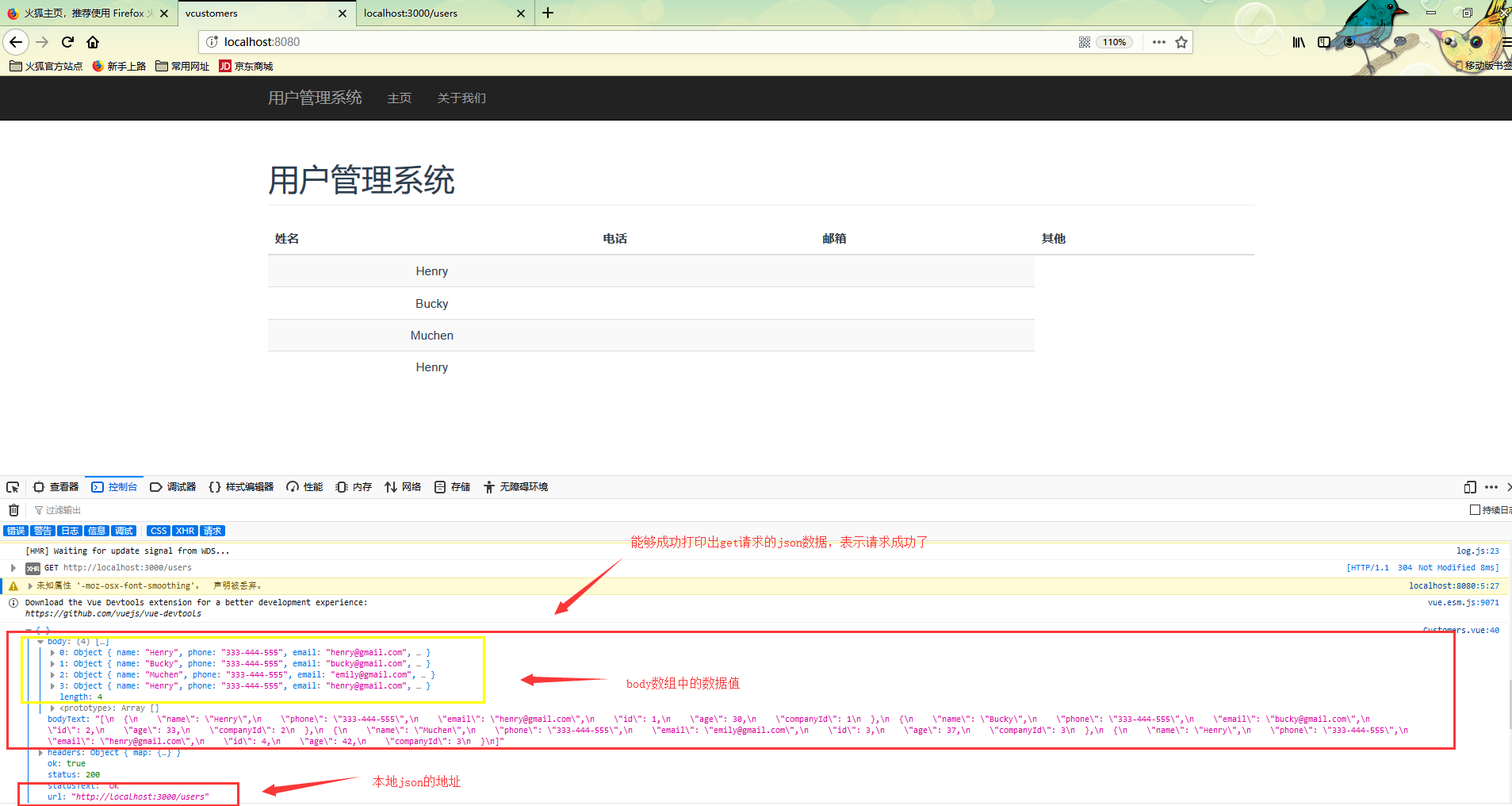Vue实战 用户管理系统vue用户管理系统 Csdn博客 