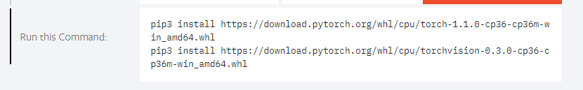 win10安装pytorch 出现._vendor.urllib3.exceptions.ReadTimeoutError: HTTPSConnectionPool(host ...
