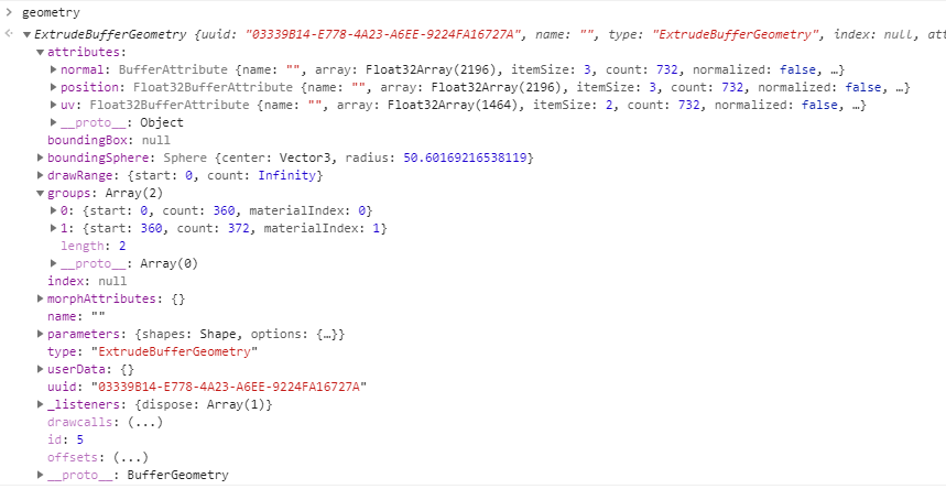 ThreeJs的学习：BufferGeometry的理解（3），Geometry和BufferGeometry的关系_computeboundingsphere-CSDN博客