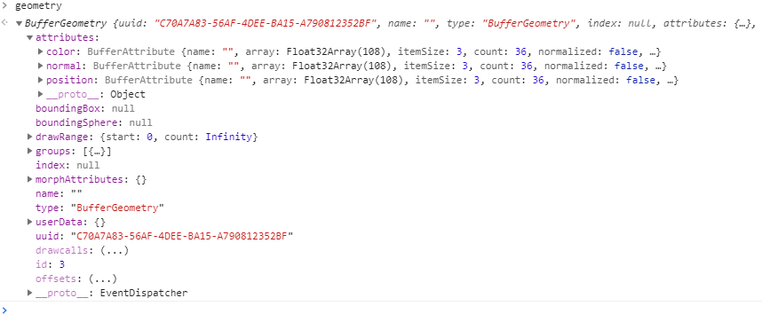ThreeJs的学习：BufferGeometry的理解（3），Geometry和BufferGeometry的关系_computeboundingsphere-CSDN博客