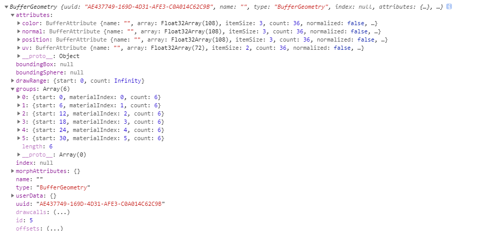 ThreeJs的学习：BufferGeometry的理解（3），Geometry和BufferGeometry的关系_computeboundingsphere-CSDN博客