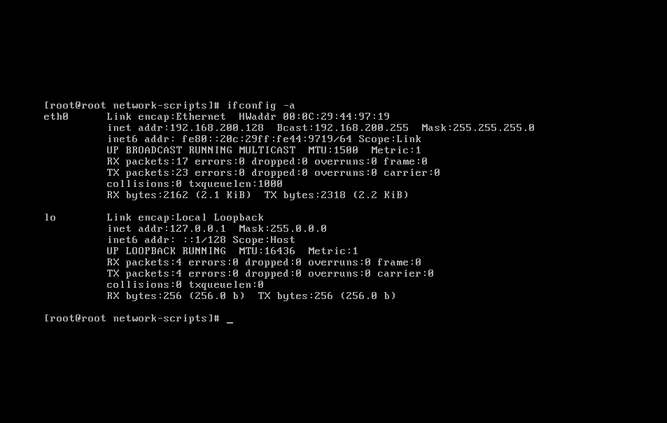 Linux没有eth0网关及ip地址_linux eth0没有ip地址-CSDN博客