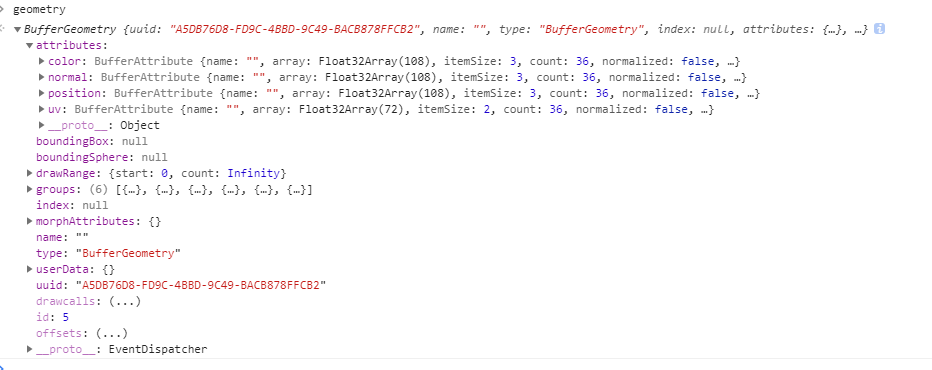 ThreeJs的学习：BufferGeometry的理解（3），Geometry和BufferGeometry的关系_computeboundingsphere-CSDN博客